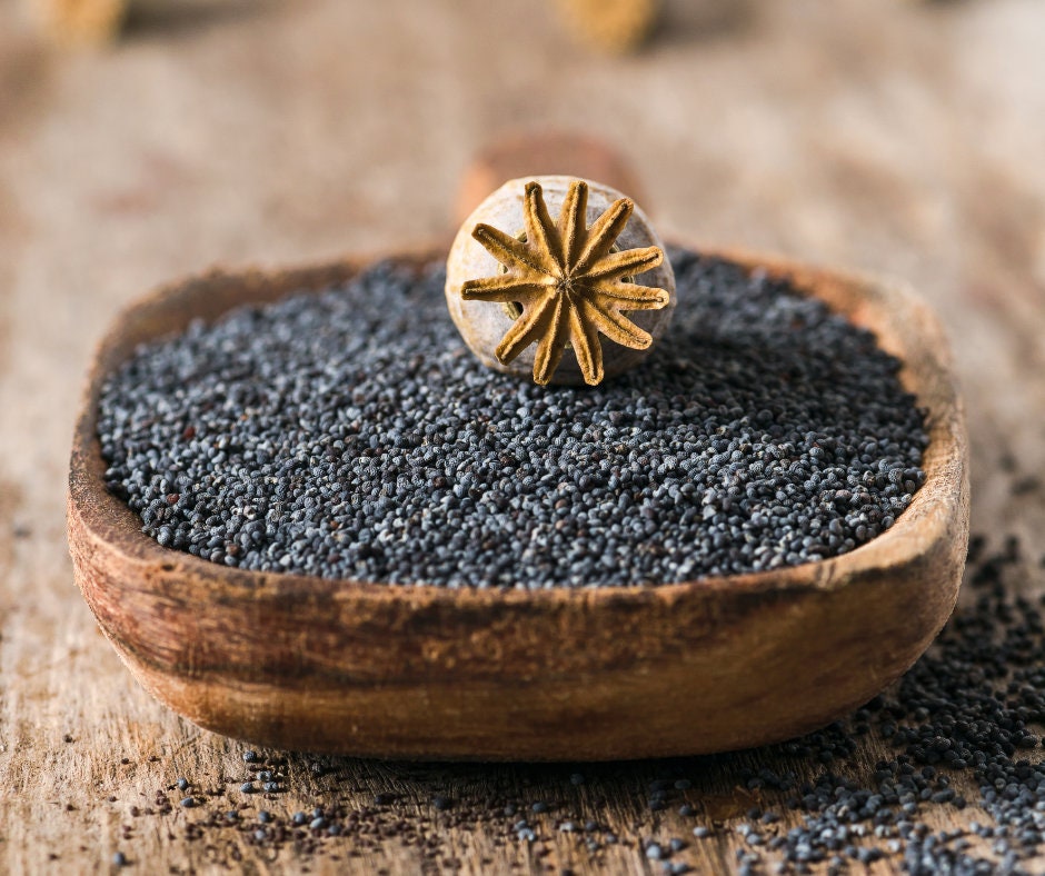 Blue Poppy Seeds for Tea / 450g Fresh & Organic Blue Poppy Seeds ...