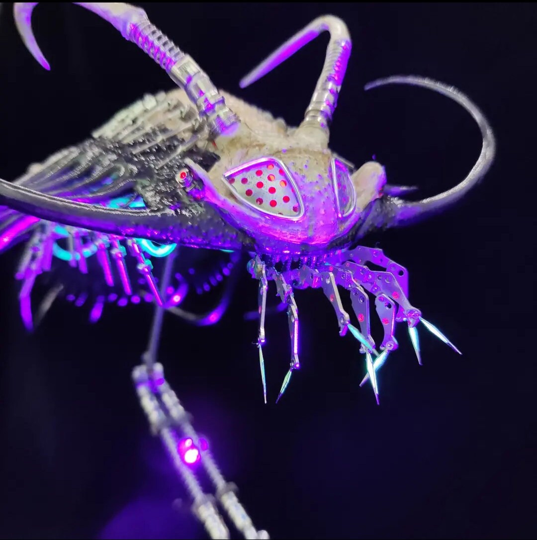 Handmade Trilobite Steampunk Table Lamp Steampunk Mechanical Industrial ...