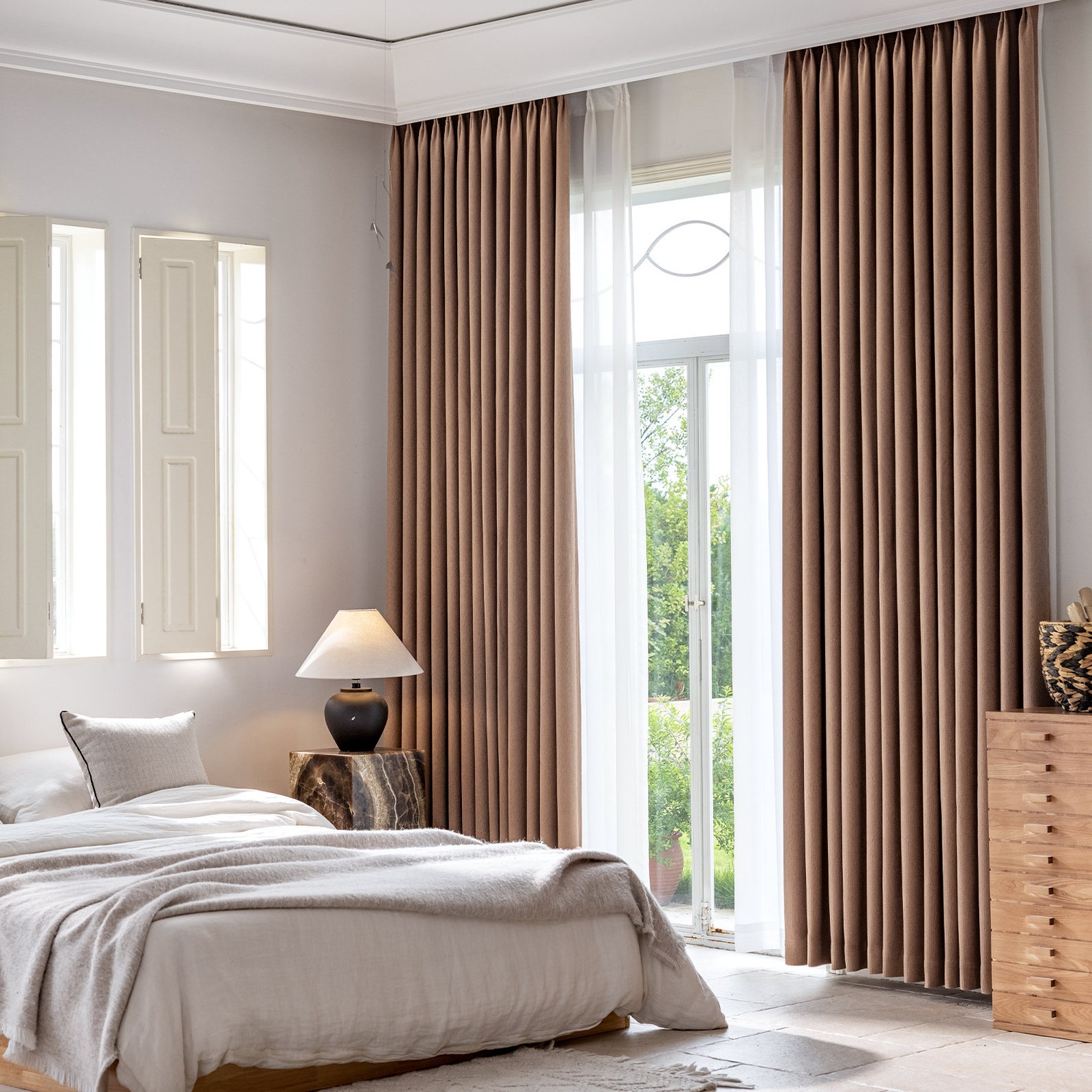 Curtains Hotel Curtains Blackout Curtain Living Room Insulating Custom ...