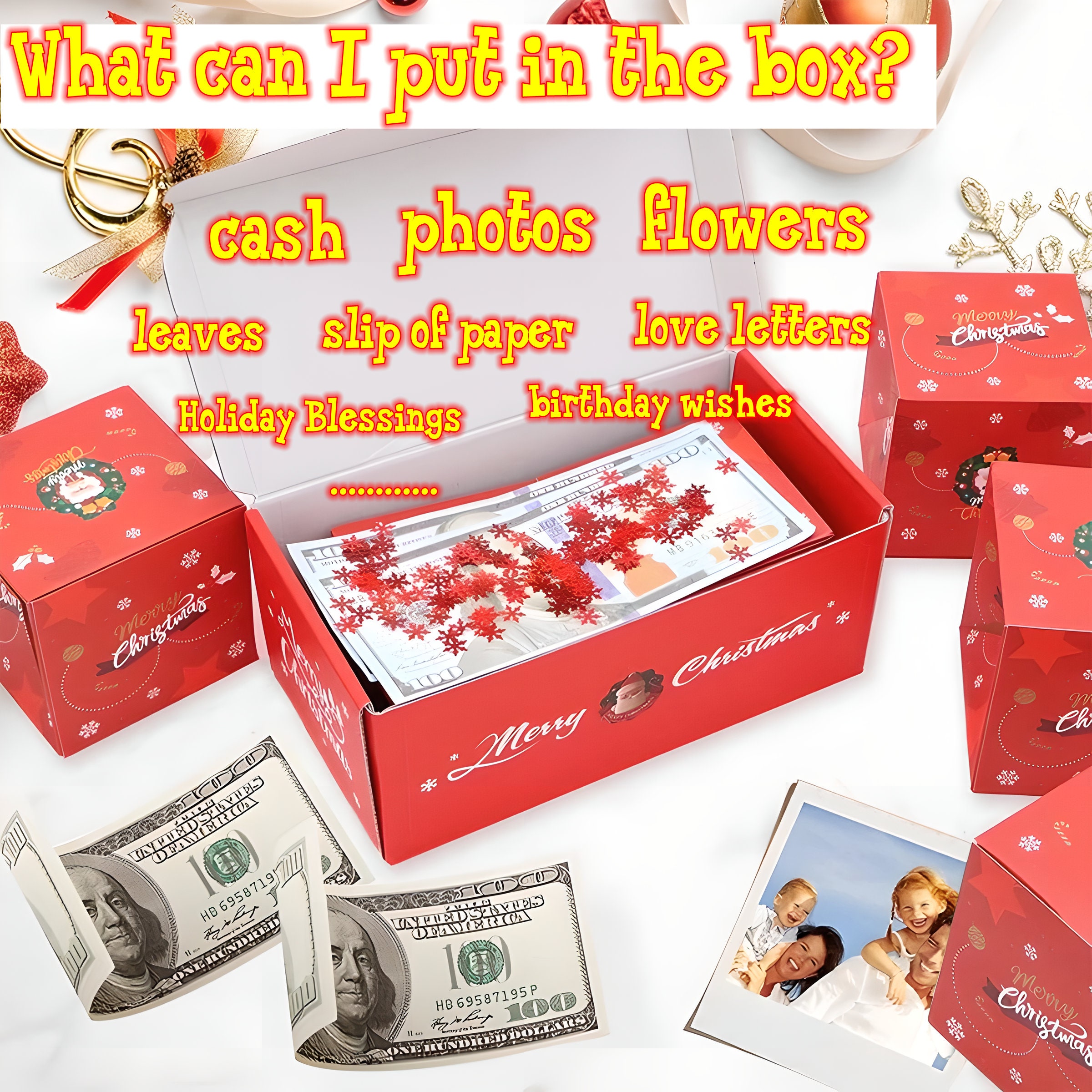 Valentine's Day Surprise Gift Box Explosion,birthday Party Pop Gift Box ...