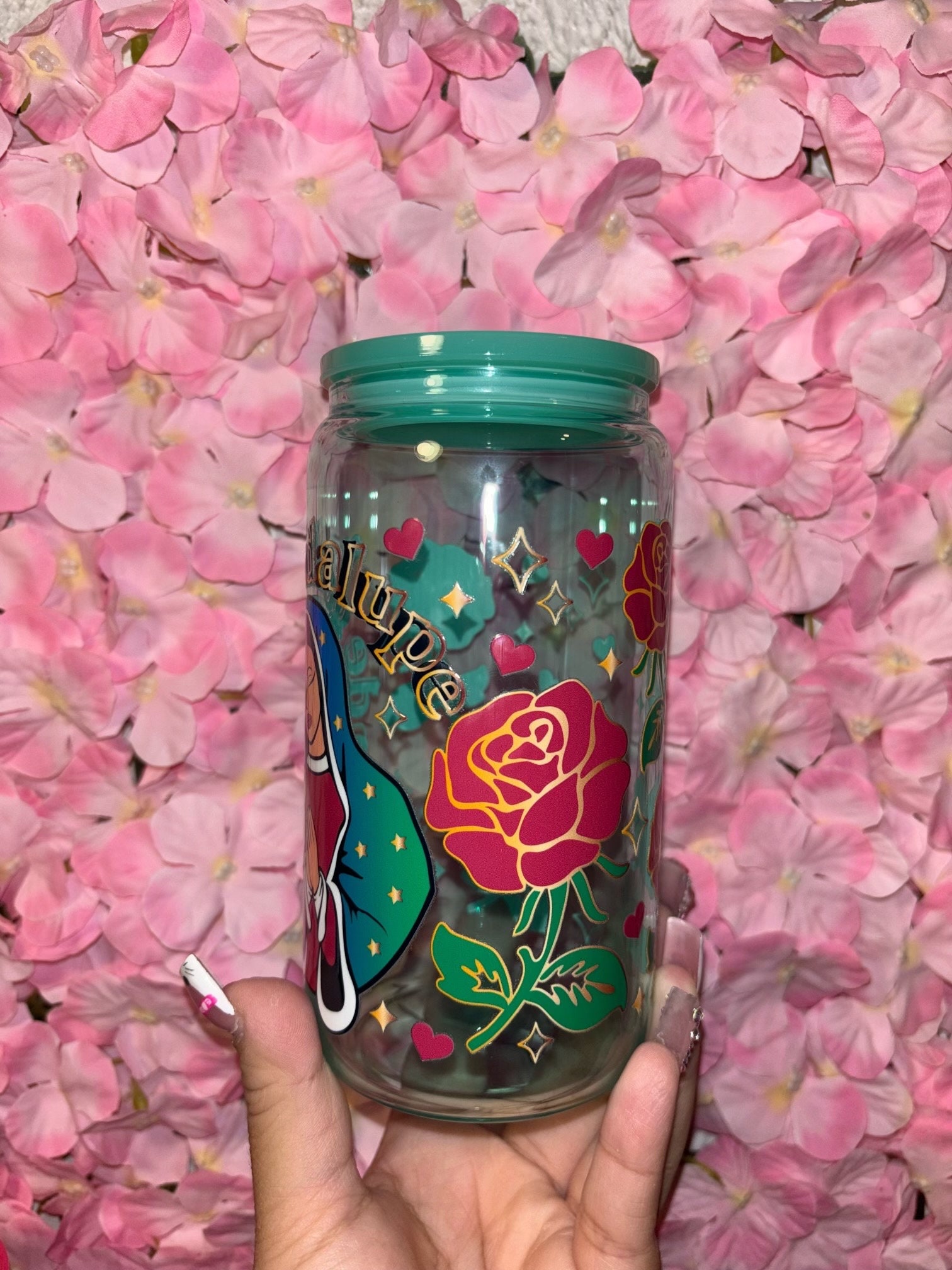 Virgin Mary Cup, La Virgen De Guadalupe Vaso, Virgen De Guadalupe Con ...