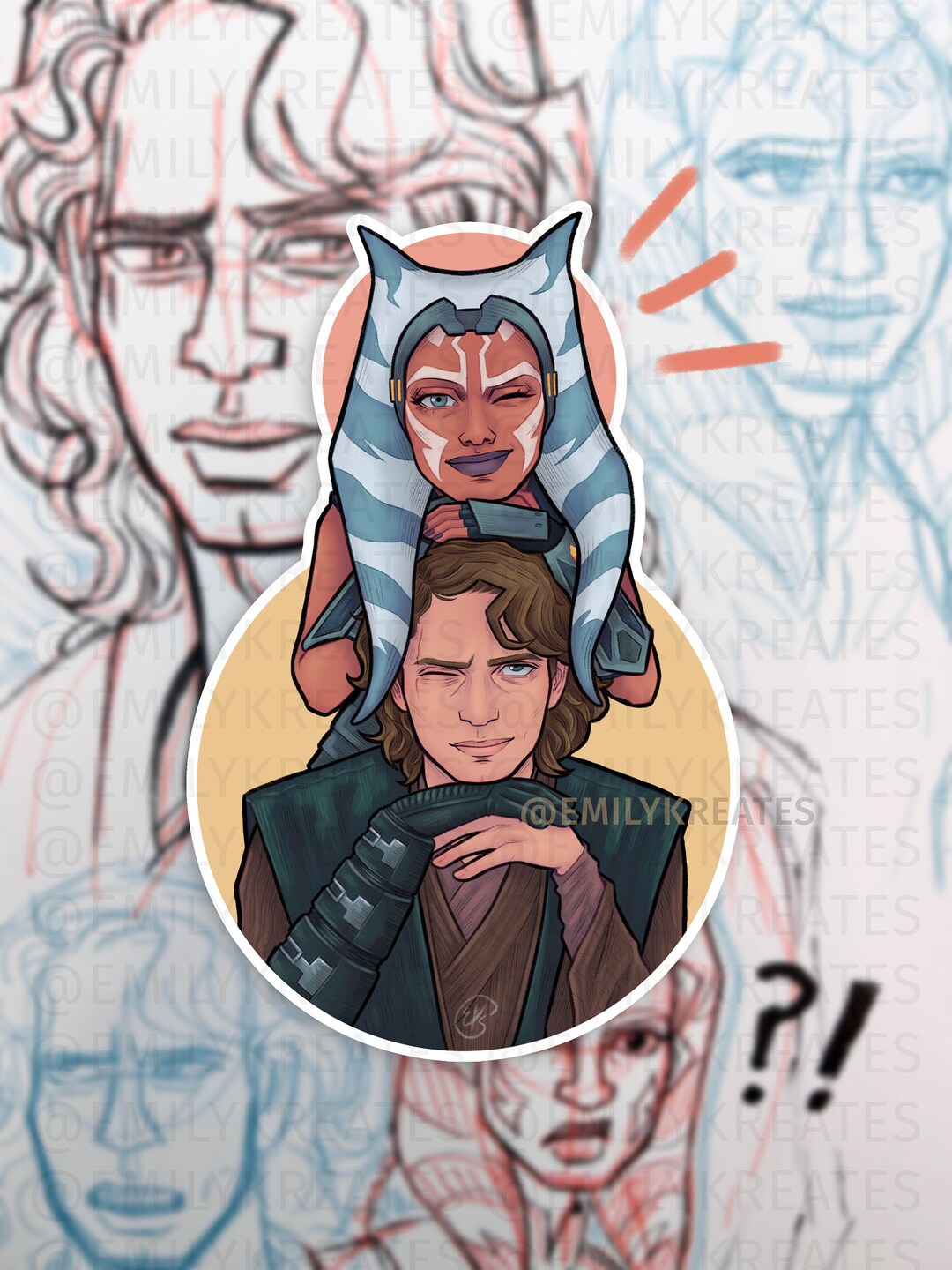 Disaster Duo Sticker - Etsy