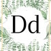 Modern Botanical Leaf Succulent Classroom Alphabet Posters - Etsy