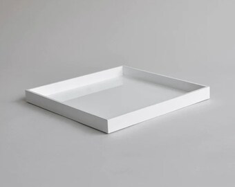 White Square Tray - Etsy