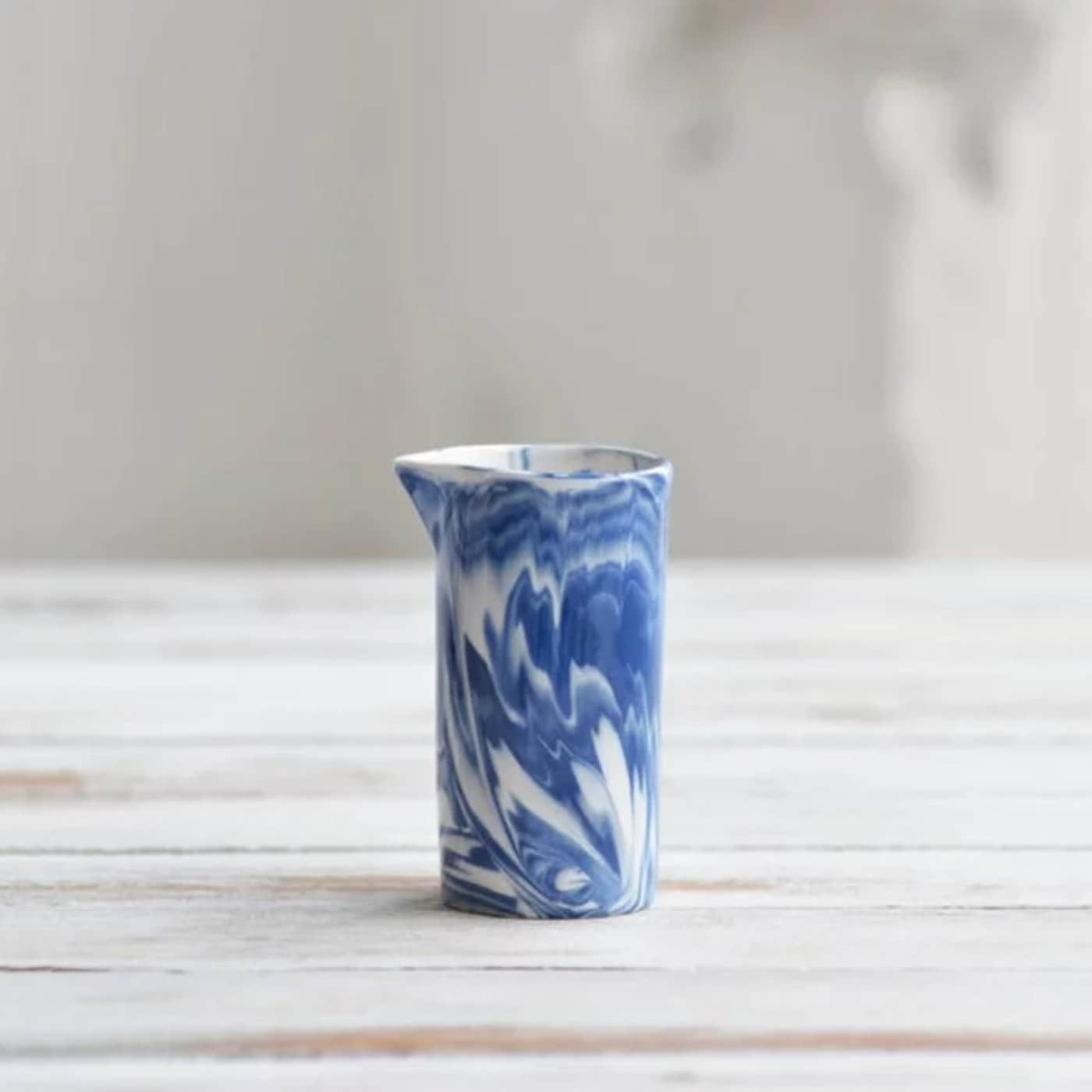 Marbled Ceramic Small Table Pouring Jug - Etsy