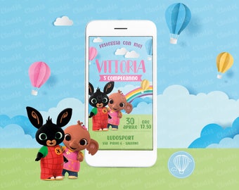 Bing Party Invitation - Etsy UK