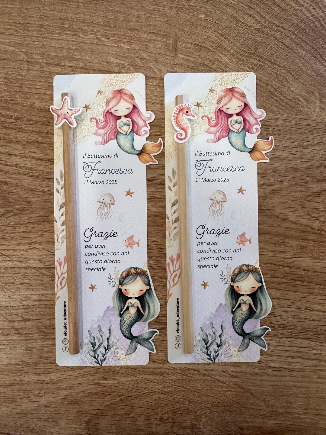 Ceremony Placeholder, Pencil, Placeholder Ideas, Bookmark, Baptism ...