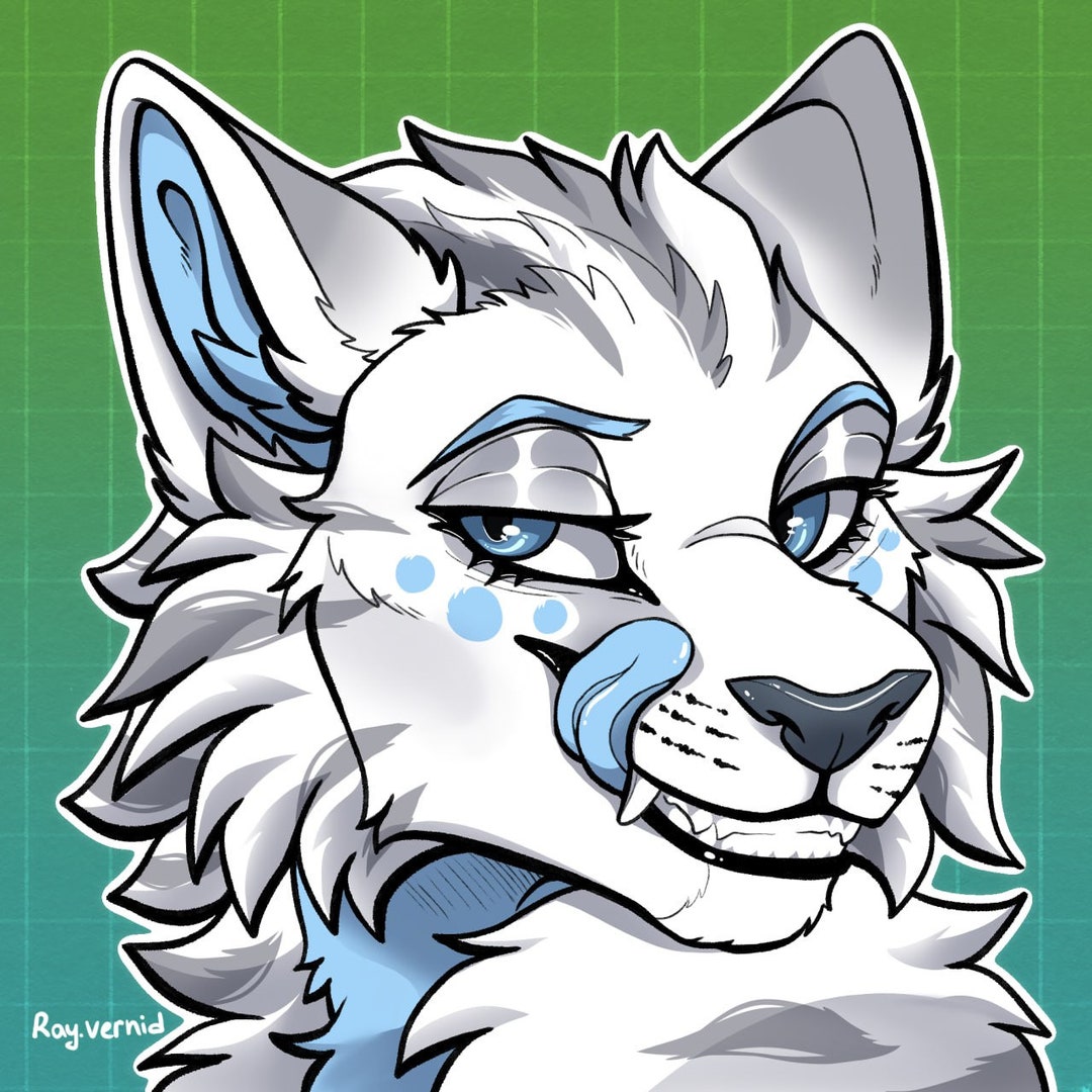 MADE TO ORDER / Please Read Description!! Icon Art Furry Fursona Art ...