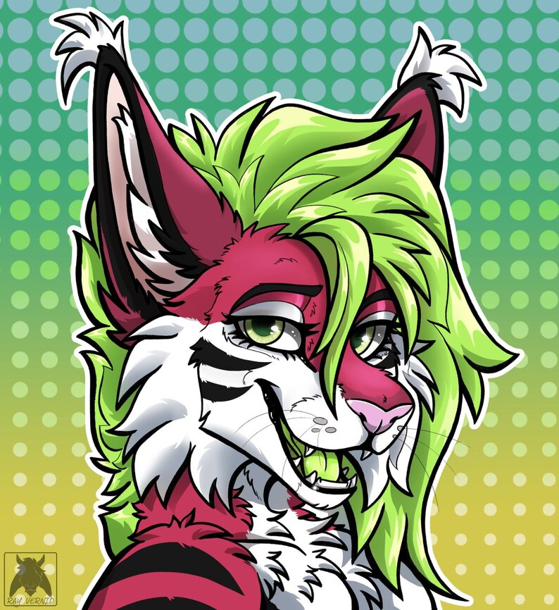 MADE TO ORDER / Please Read Description Icon Art Furry Fursona Art ...