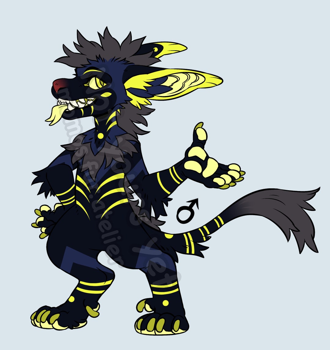 Zestial Inspired Vernid Adopt Adoptable Fursona Furry Design Character ...