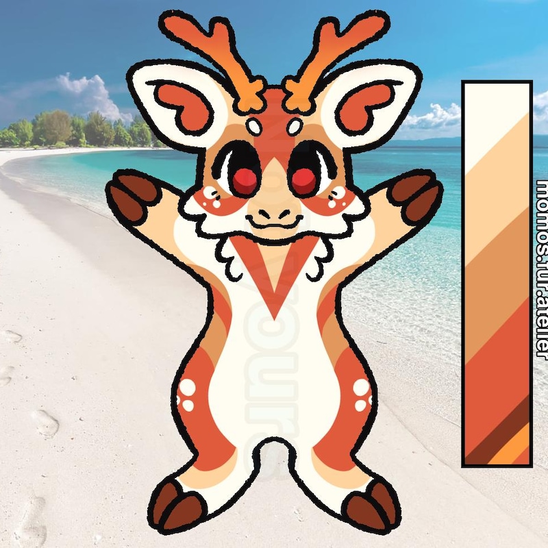 Deer Fursona - Etsy
