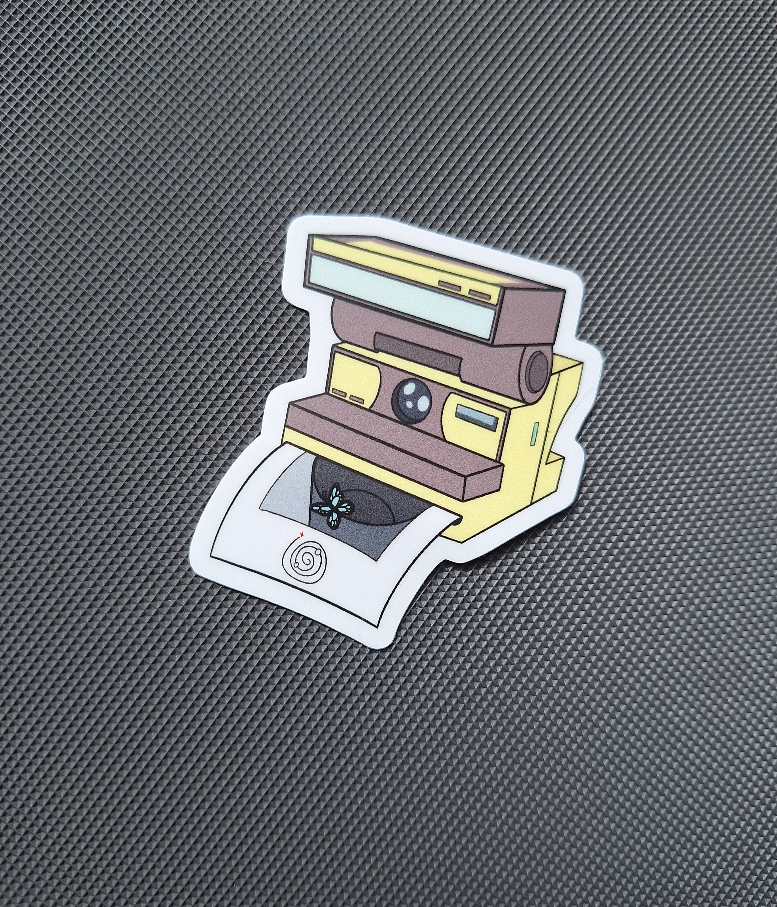 Life is Strange Camera Inspired Sticker Max Blue Butterfly Photograph ...