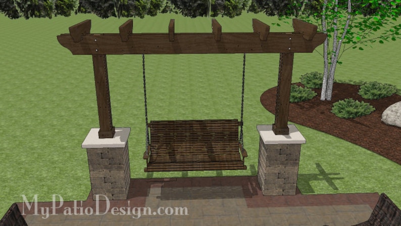 DIY Cedar Swing Plan - Etsy