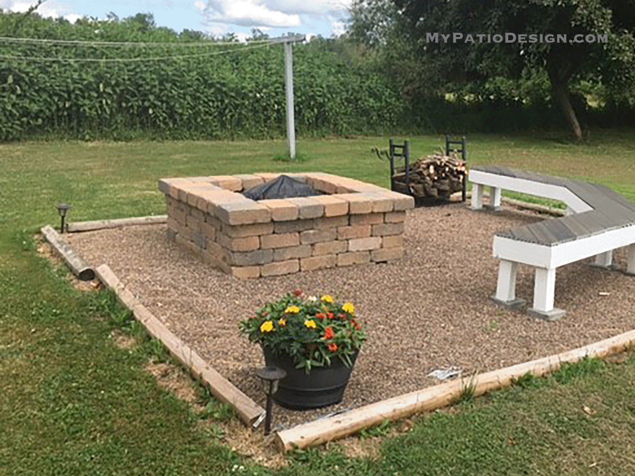 Diy Square Fire Pit