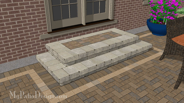 DIY 84" Wide Patio Two Step Design - Etsy