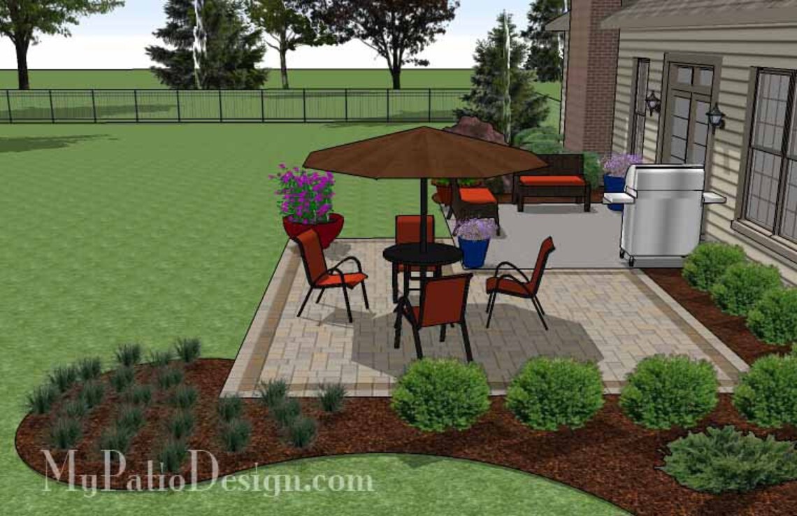 DIY Patio Plan Addition 288 Sq. Ft. - Etsy