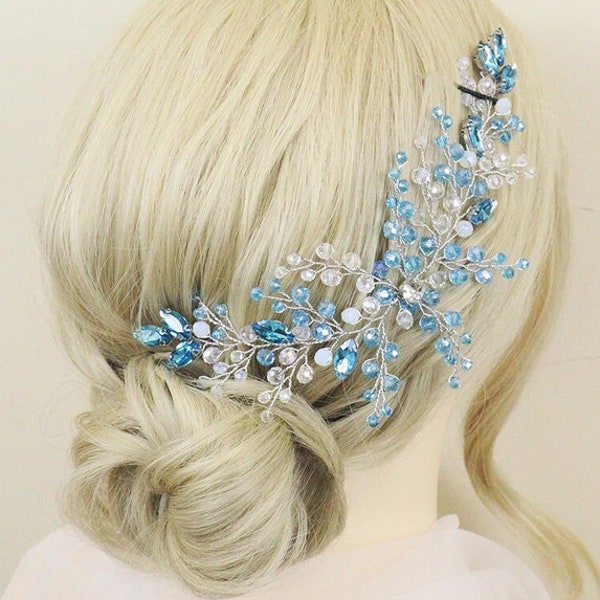 Blue Tiara - Etsy