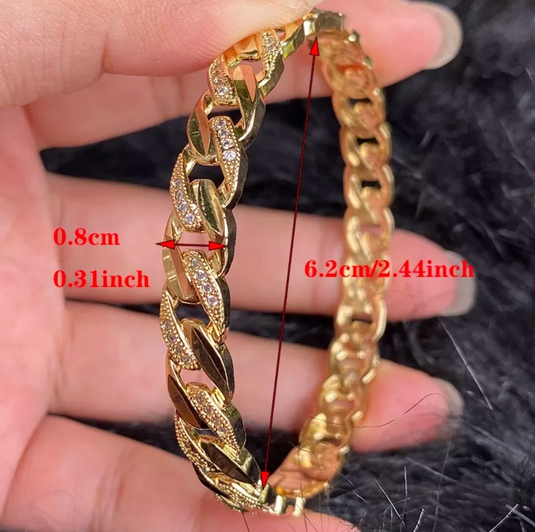 24k Real Gold Plated Bangles, Dubai Bangles Bracelets, Indian Bangles ...