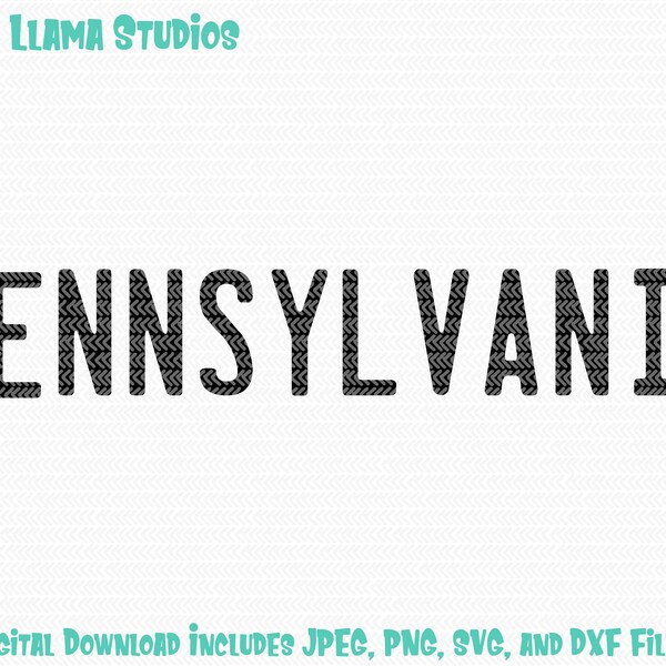 Pennsylvania License Plate Svg - Etsy