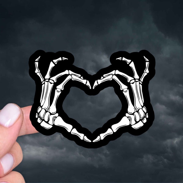 Skeleton Sticker - Etsy