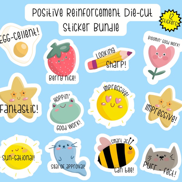 Positive Reinforcement Stickers - Etsy
