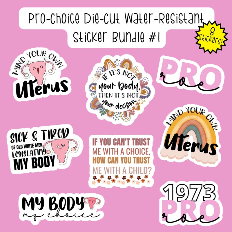 Pro Choice Sticker - Etsy