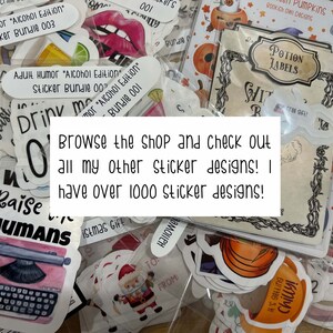 Writing Lovers Vinyl Die-cut Sticker Bundle, 12 Stickers for Writers ...