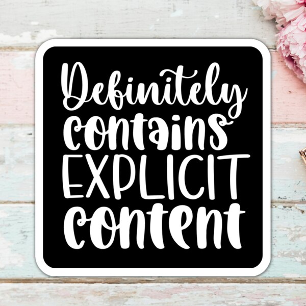 Explicit Content - Etsy