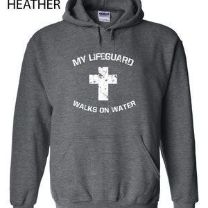 Lifeguard Walks on Water Jesus Christ Church Bible Gospel Prayer ...