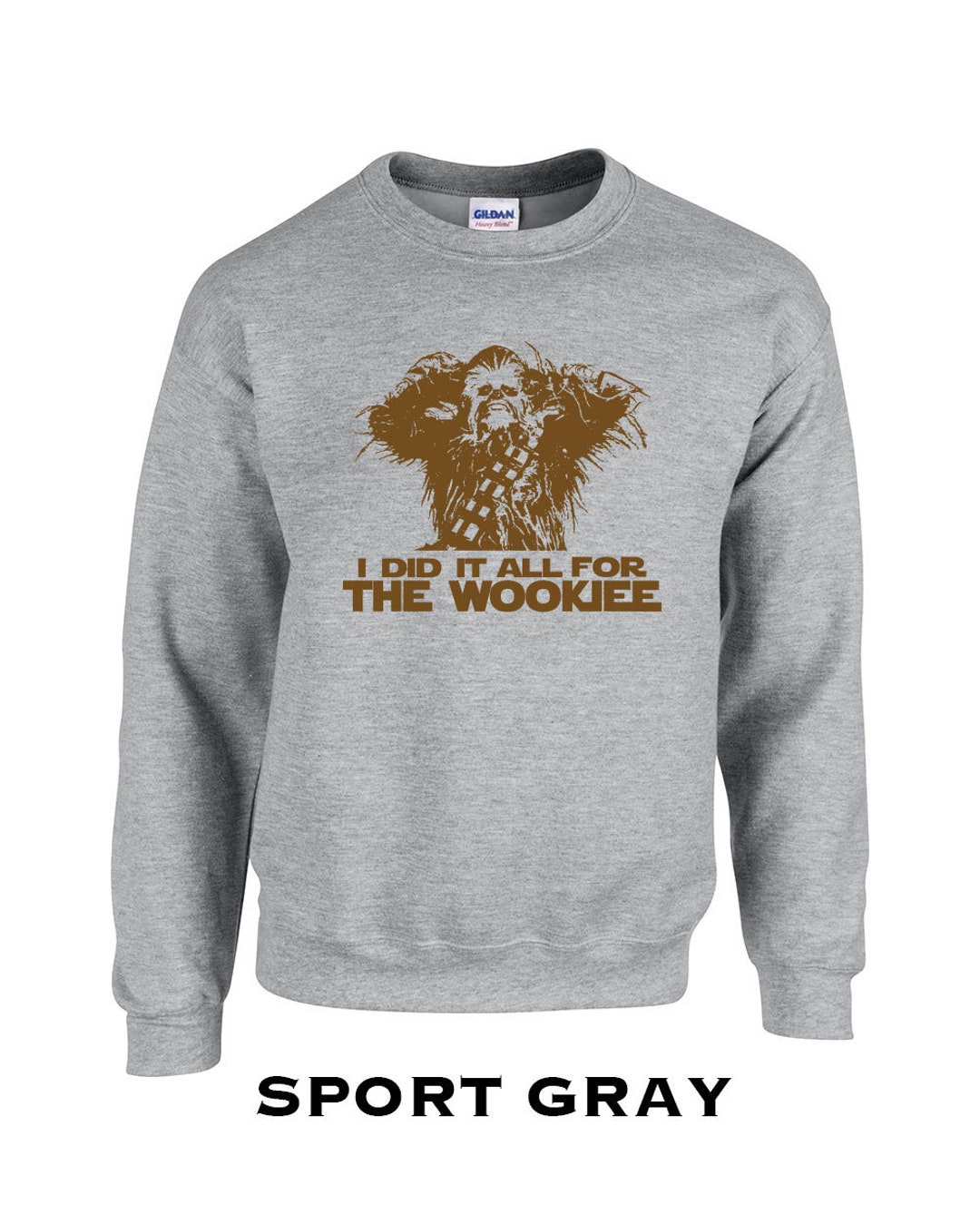 I Did It All for the Wookiee Funny 80s Chewbacca Star Geek Nerd Rebel ...