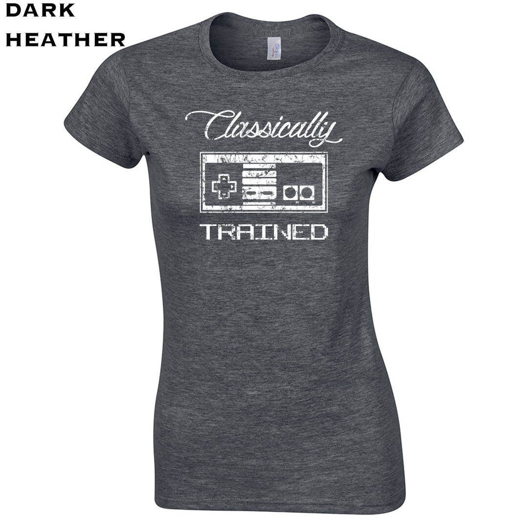 Classically Trained 80s Video Game Noob Gamer Controller Geek Nerd ...
