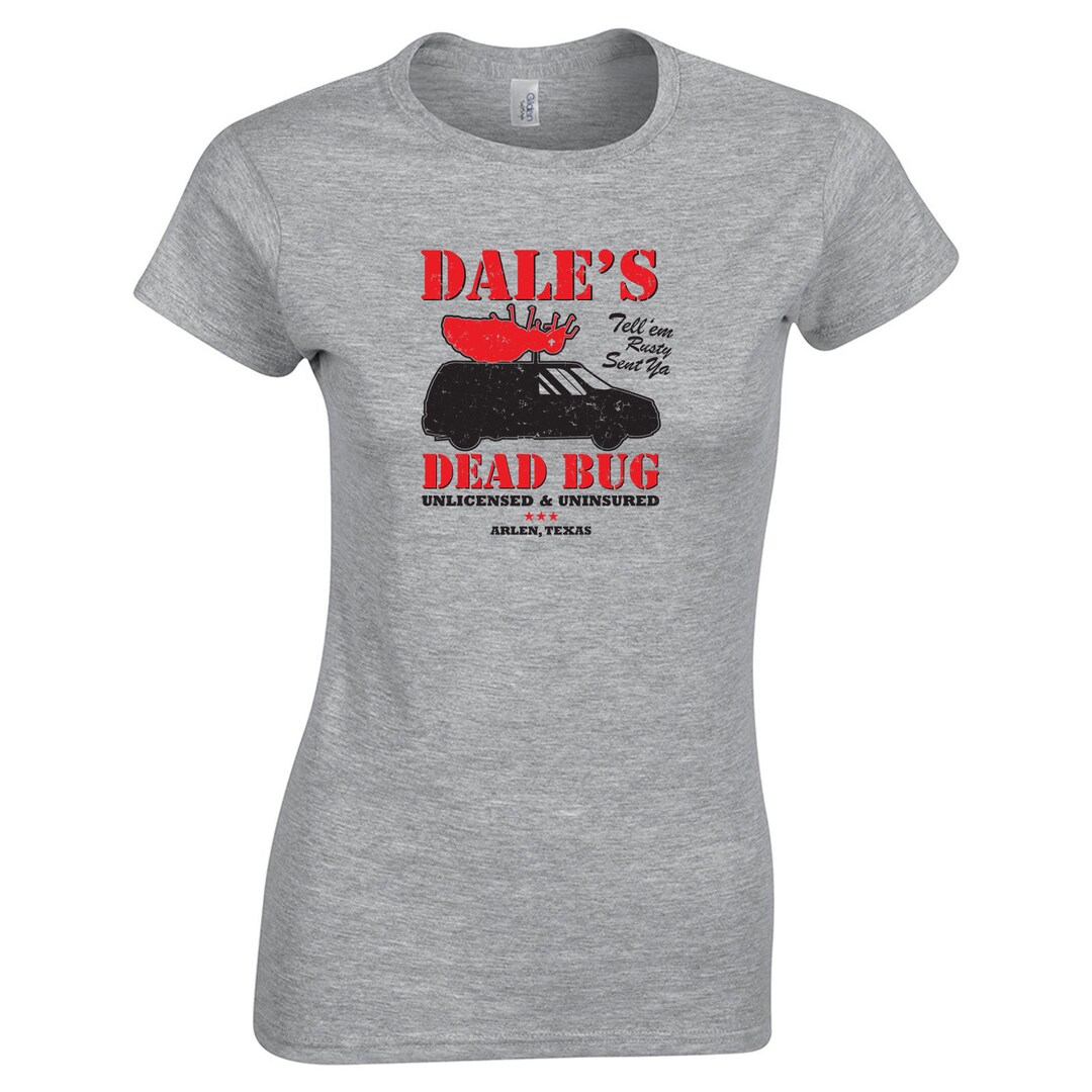 Dale's Dead Bug Funny Texas King Tv Show 90s Halloween - Etsy