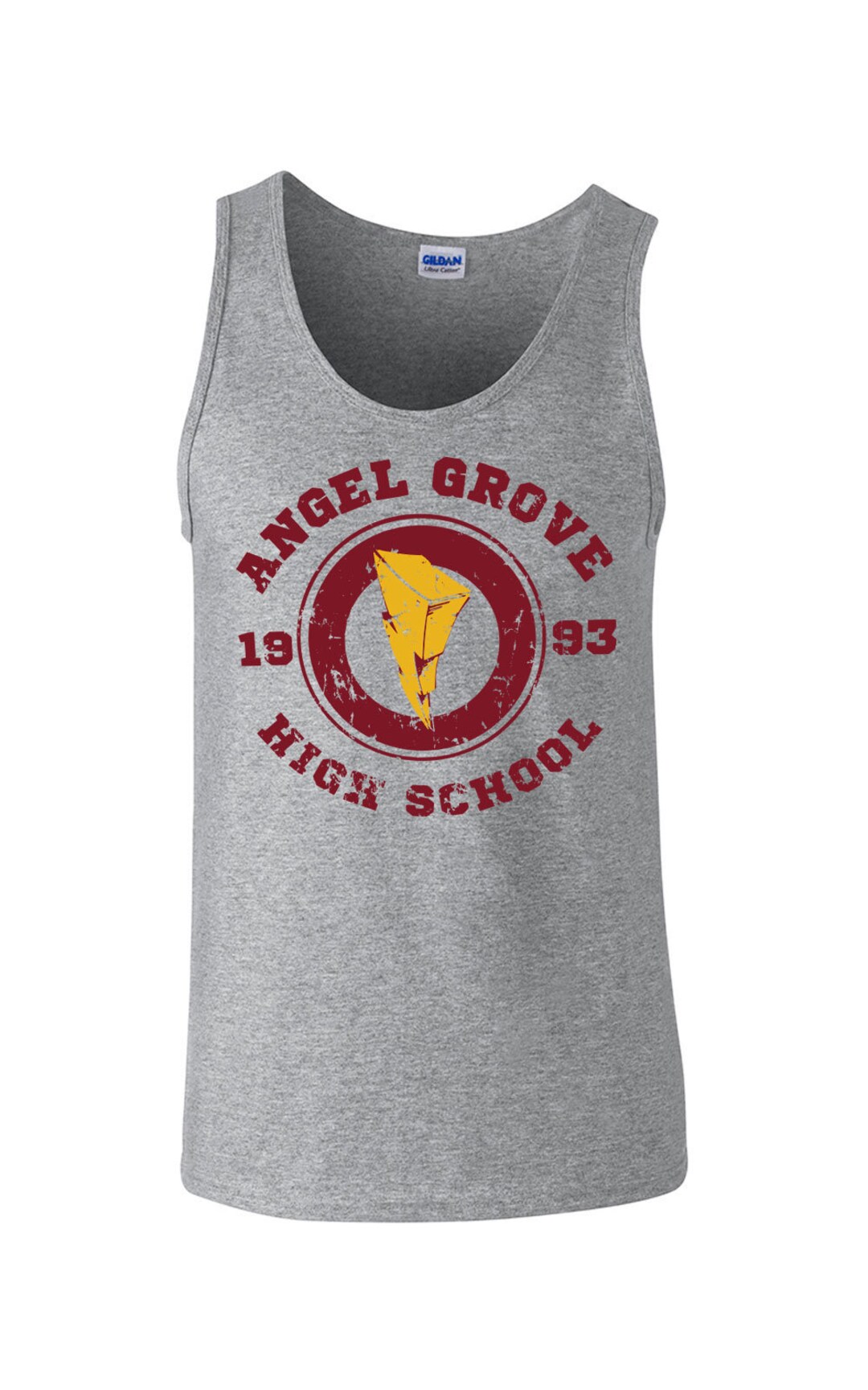 Angel Grove High School Funny Rangers Tv Show Halloween Costume 90s ...