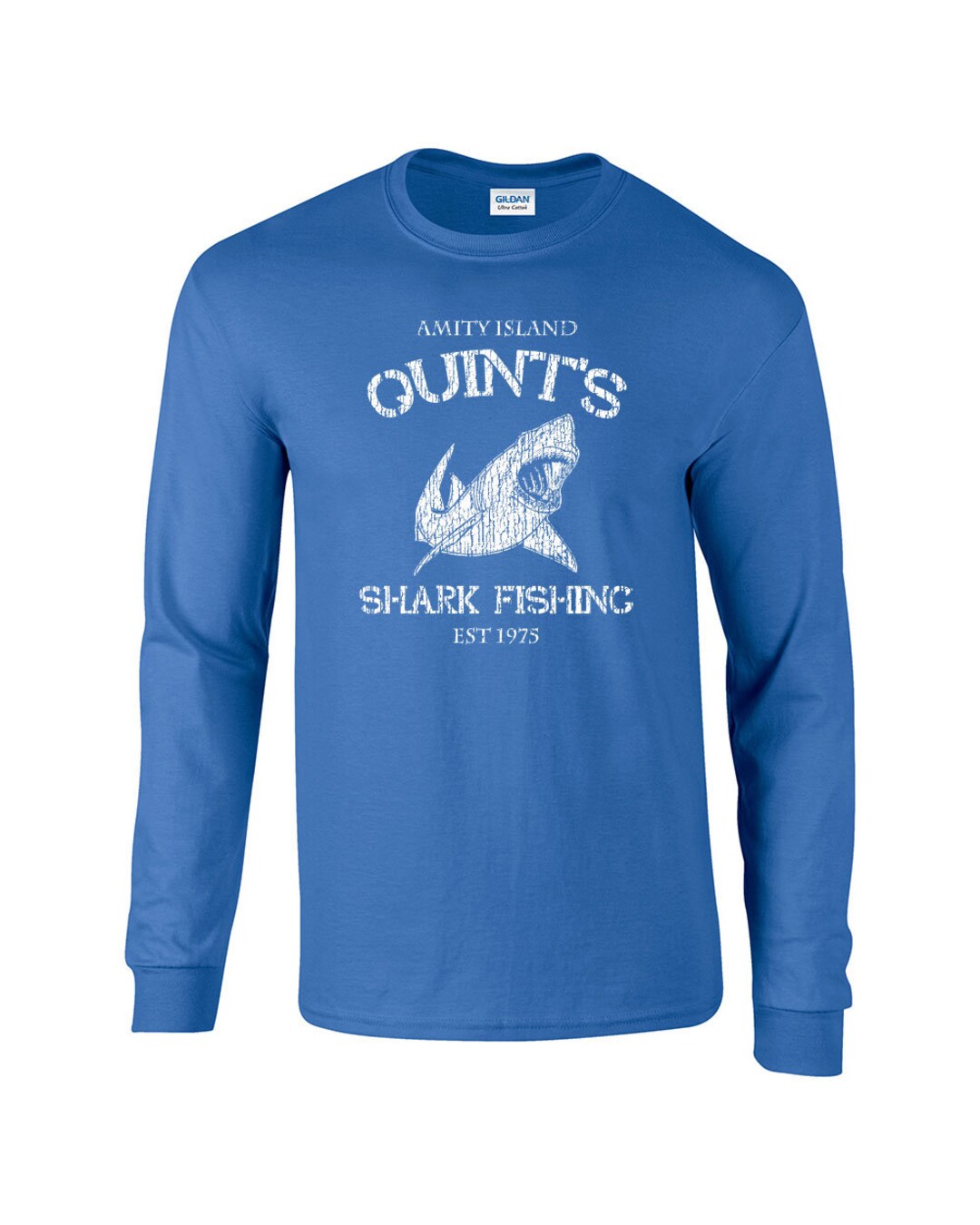 Quints Shark Fishing Fishery 70s 80s Movie Great White Beach Amity ...