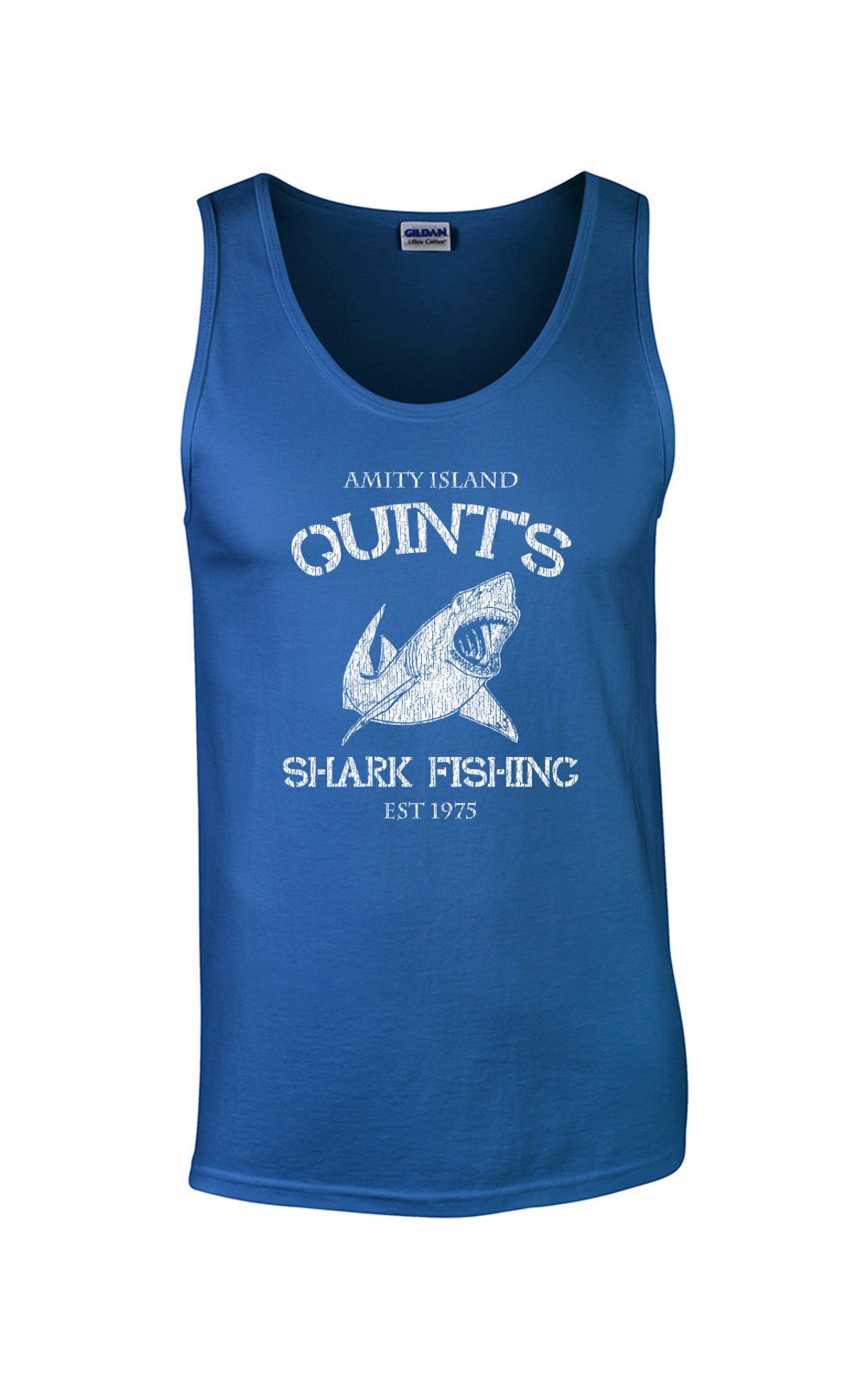 Quints Shark Fishing Fishery 70s 80s Movie Great White Beach Amity ...
