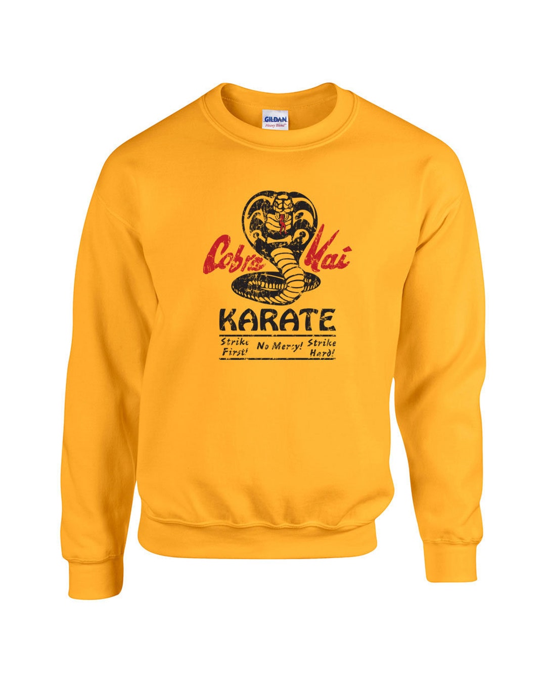 Cobra Kai Karate 80s Strike Hard Fast No Mercy Halloween Costume California Tournament Party ...