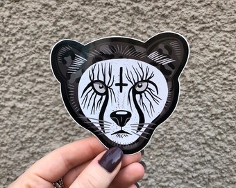 Corpse Paint Sticker - Etsy