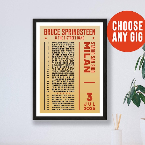 Gig Posters Etsy Uk