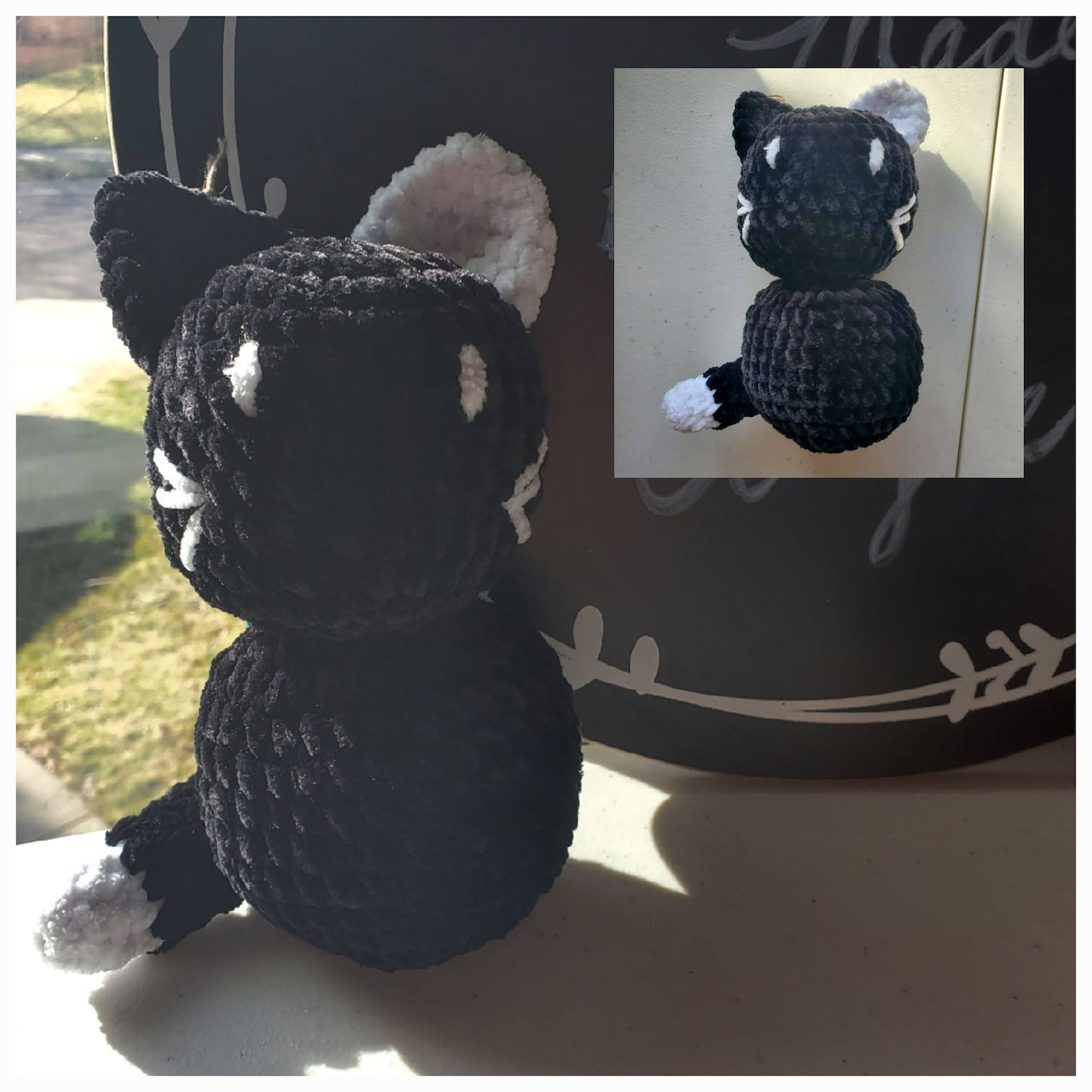 Crochet Stuffies, Huggable - Mouse, Black Cat, Opossum, Pickle ...