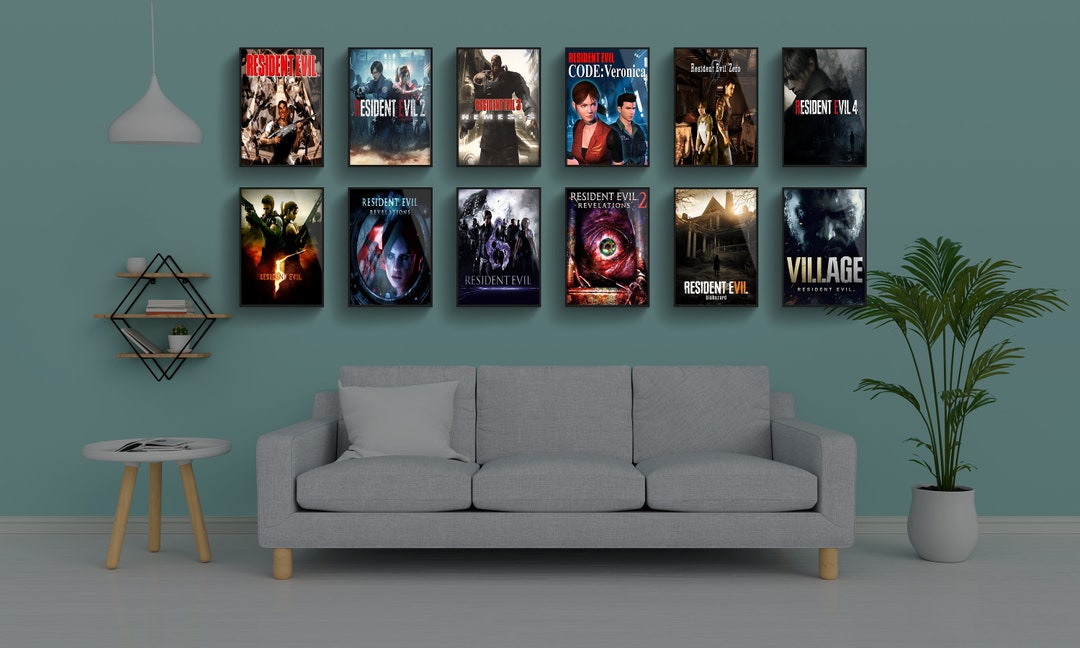 Resident Evil Wall Box Art - Etsy