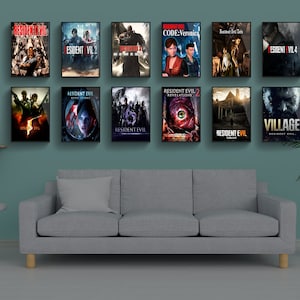 Resident Evil Wall Box Art - Etsy