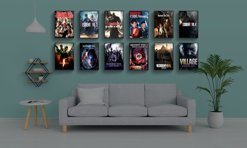 Resident Evil Wall Box Art - Etsy
