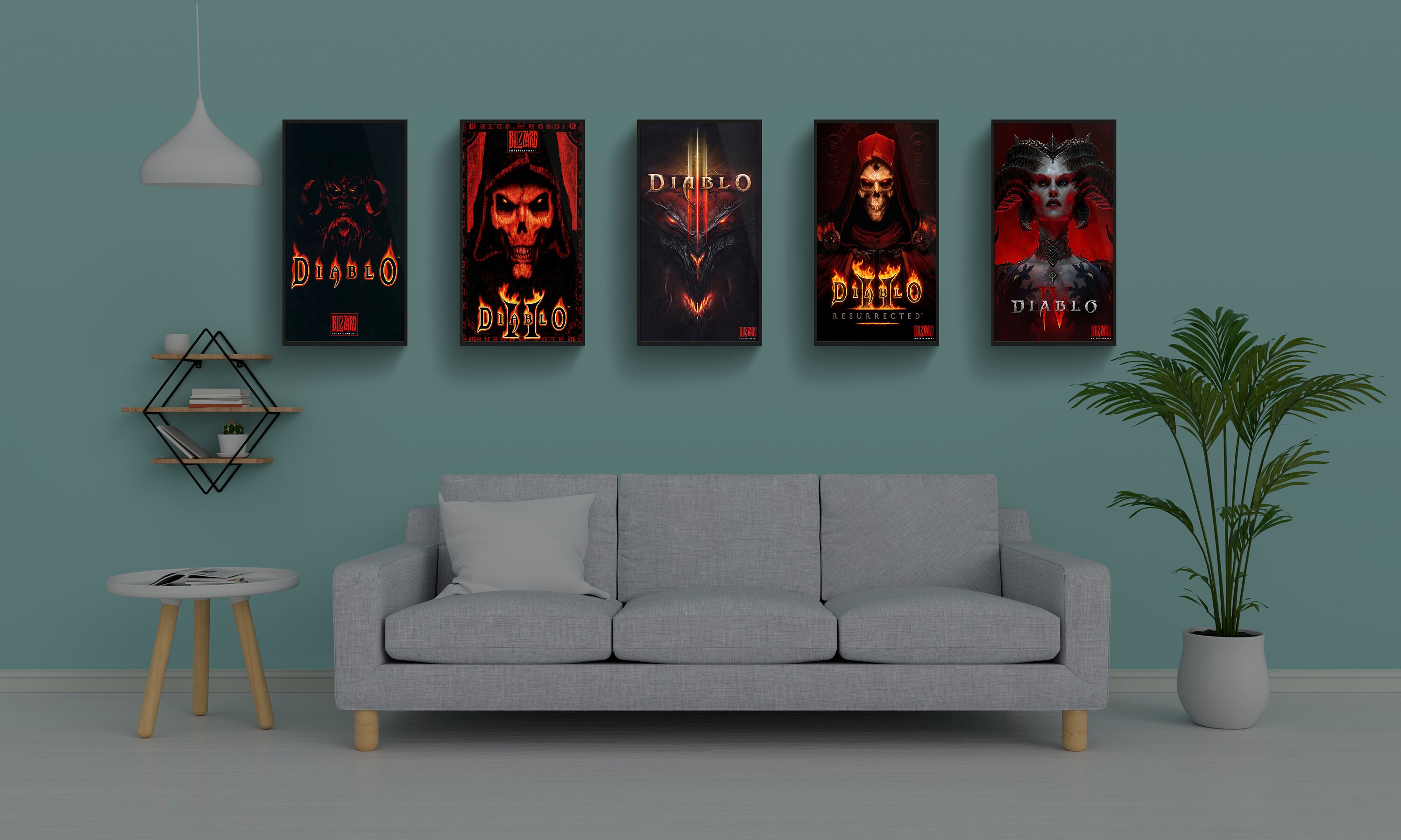Diablo Wall Box Art - Etsy