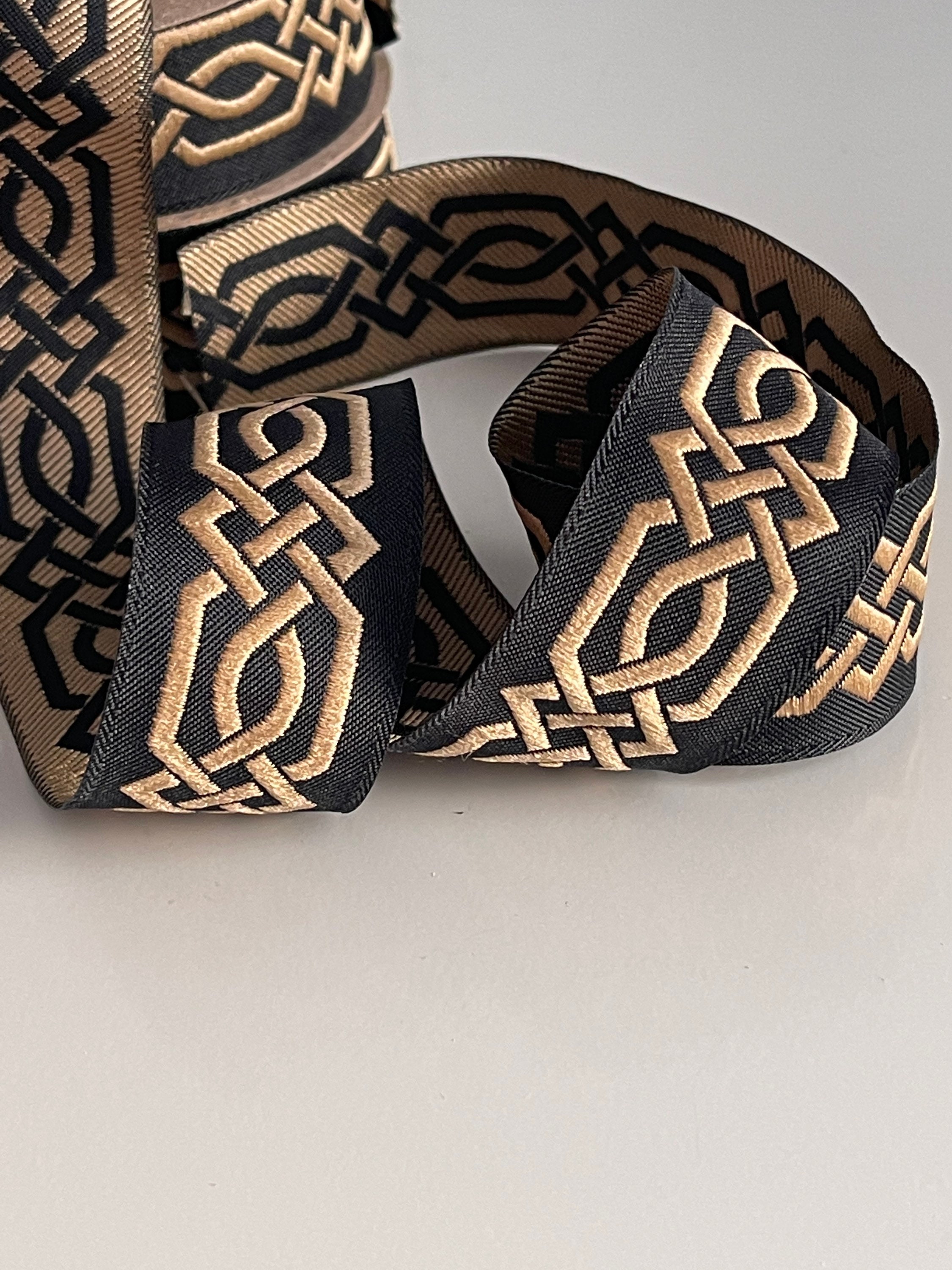 Medieval Border Celtic Pattern Medieval Braid 35 Mm Woven Braid ...