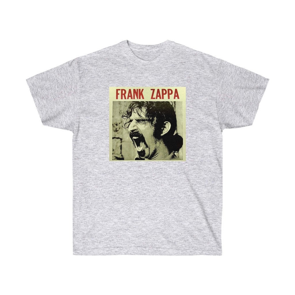 Frank Zappa Shirt, Frank Zappa Tshirt, Frank Zappa Tee, Classic Rock ...