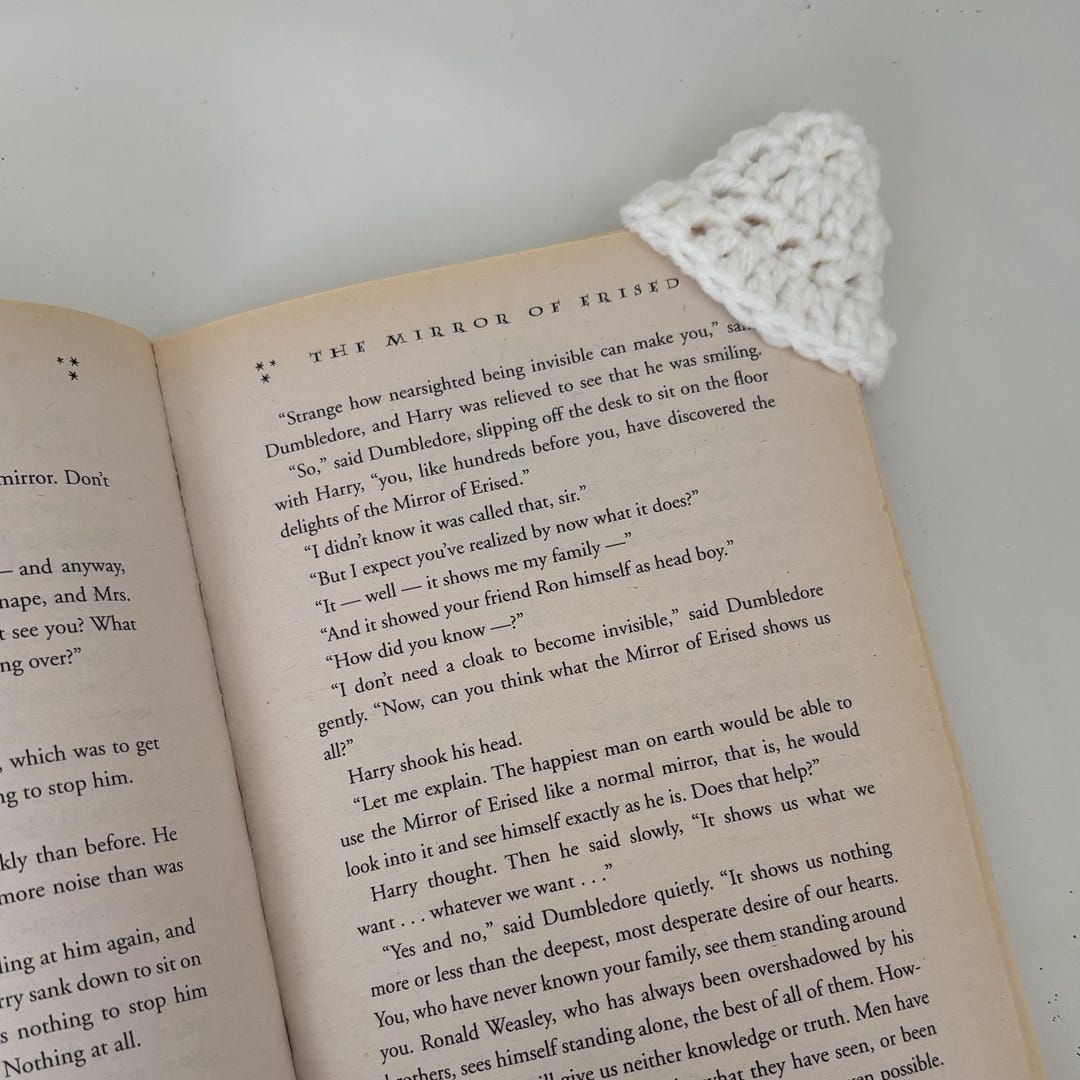 Crochet Corner Bookmark Pattern - Etsy