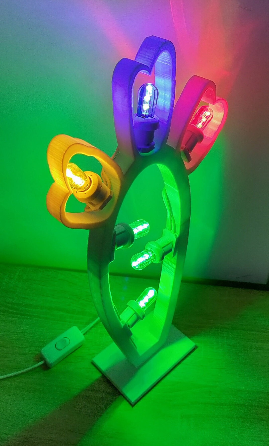 Salento LED Indian Fig-shaped Furnishing Lights Home Wall Decoration ...