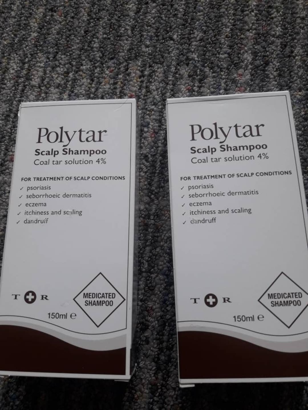 Polytar Scalp Shampoo Psoriasis Eczema Itchiness Coaltar 2 X 150ml ...