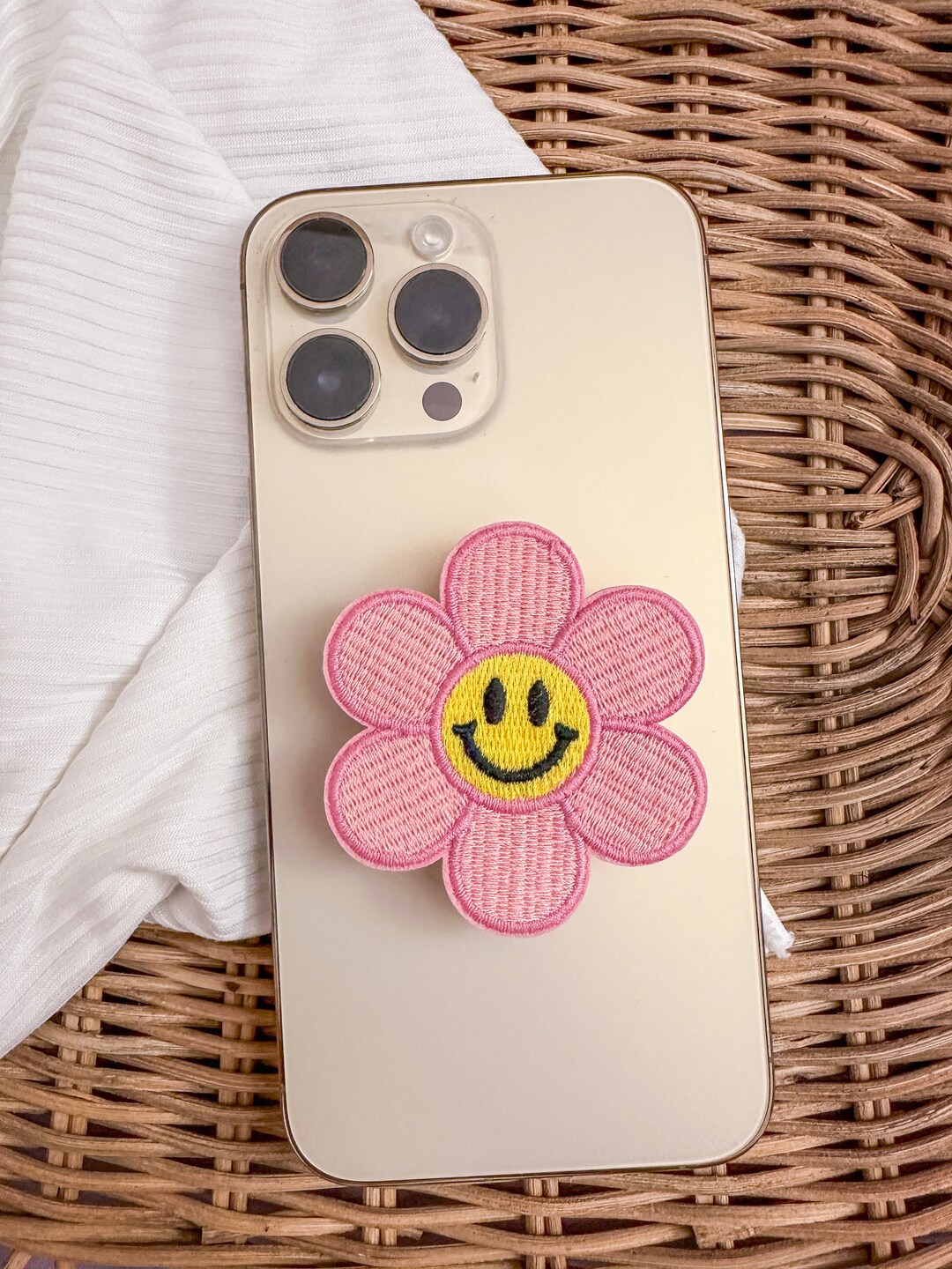 Patch Phone Grip Boho Style Trendy Anniversary Gift Kindle Grip ...