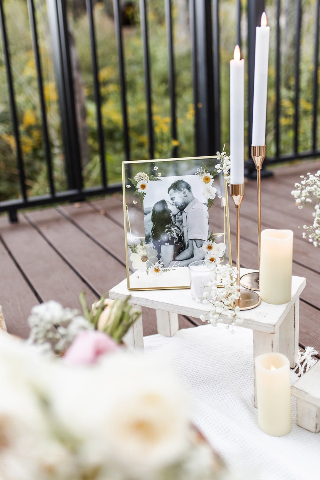 Pressed Flower Photo Frame | Flower Frame | Custom Photo Frame ...